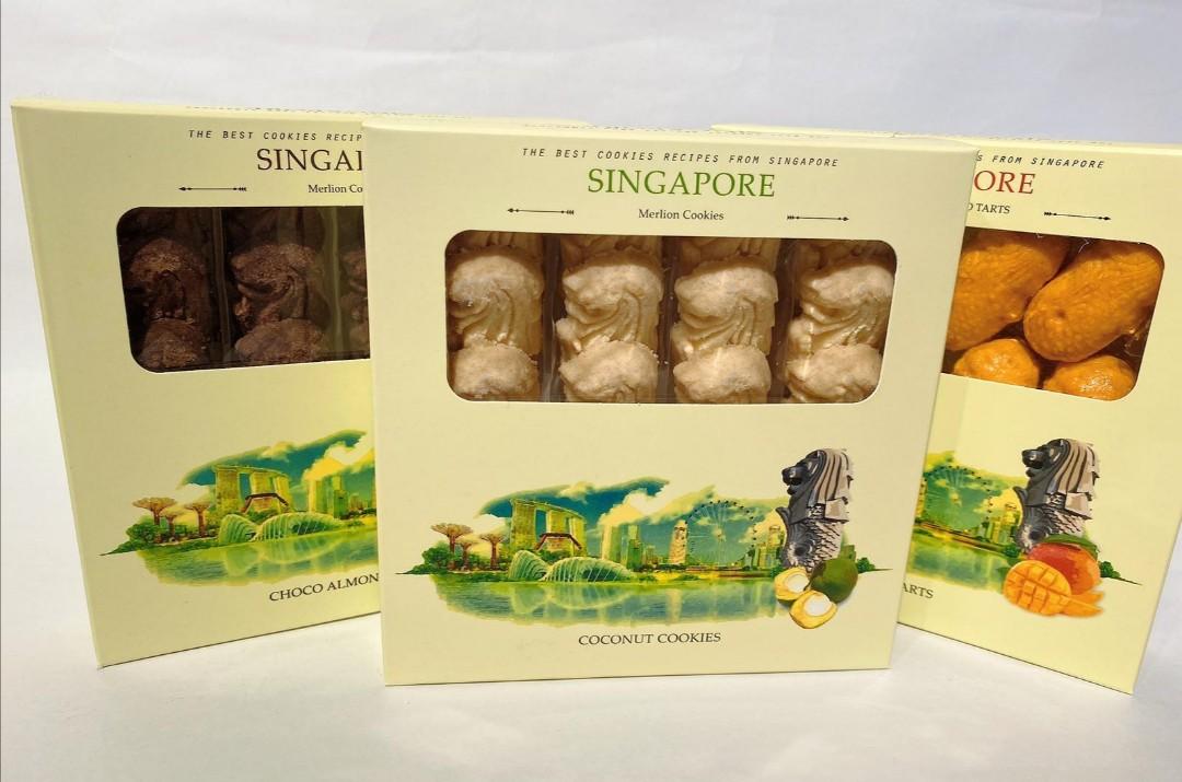 Merlion cookies (24pcs/Box), Food & Drinks, Homemade Bakes on Carousell