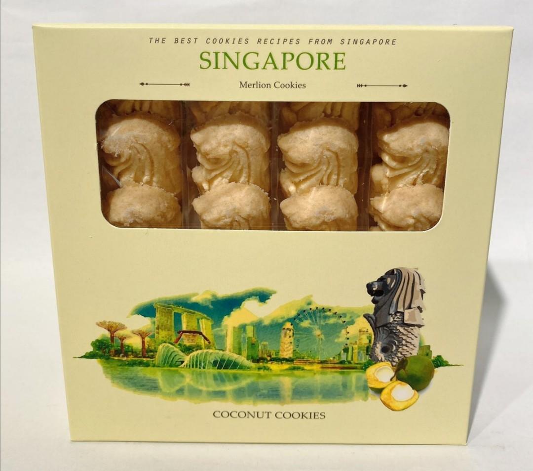 Merlion cookies (24pcs/Box), Food & Drinks, Homemade Bakes on Carousell