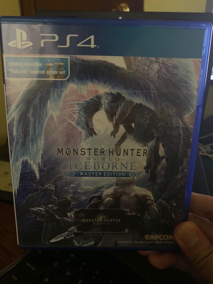 Mhw: Iceborne, Video Gaming, Video Games, PlayStation on Carousell