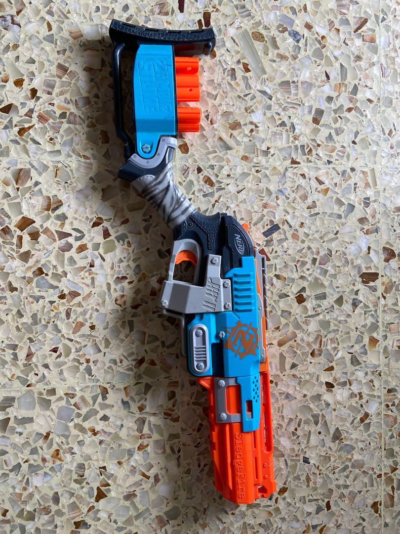 Nerf sledgefire, Hobbies & Toys, Toys & Games on Carousell