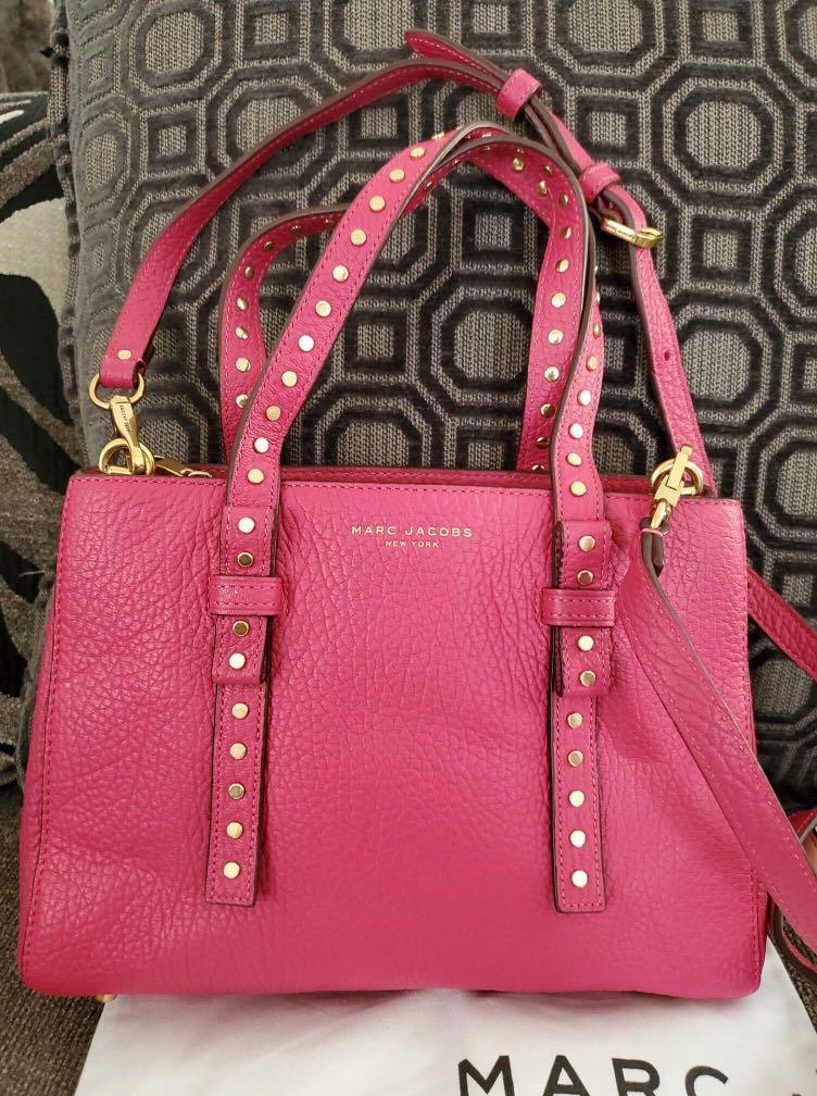 On hand and repriced : Marc Jacobs 2 Way Studded Bag, Women's Fashion ...