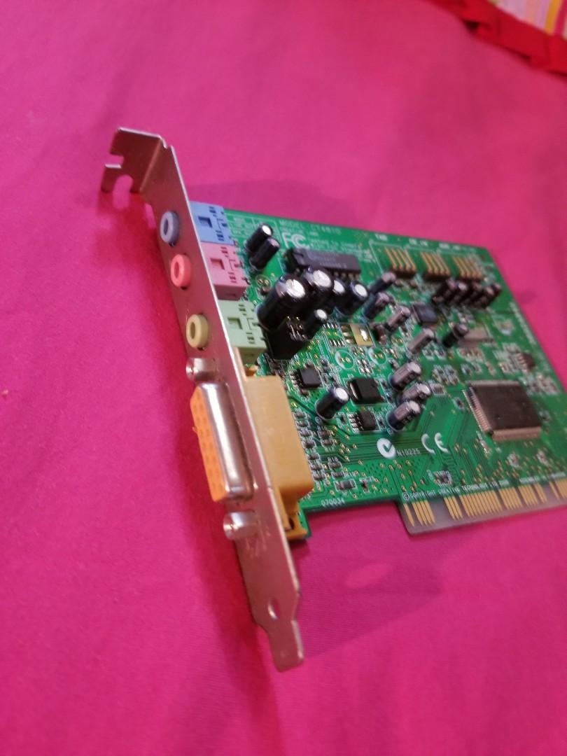 Pci sound card, Audio, Soundbars, Speakers & Amplifiers on Carousell