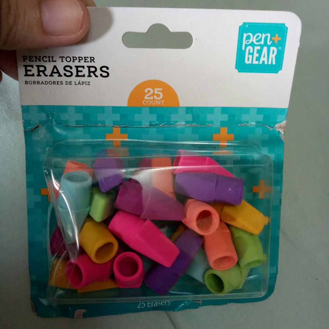 Pencil Topper Eraser 25pcs, Hobbies & Toys, Stationary & Craft, Craft ...