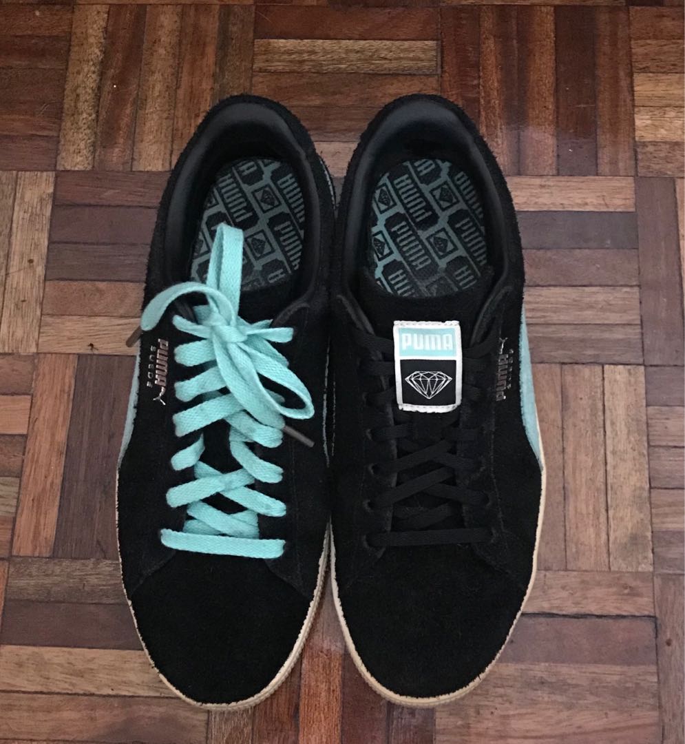Puma Suede X Diamond, Men's Fashion, Footwear, Sneakers on Carousell