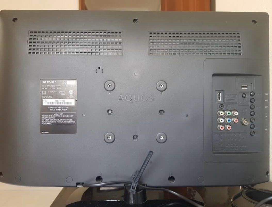 Sharp AQUOS 24 inch TV (LC-24LE155M), TV & Home Appliances, TV ...