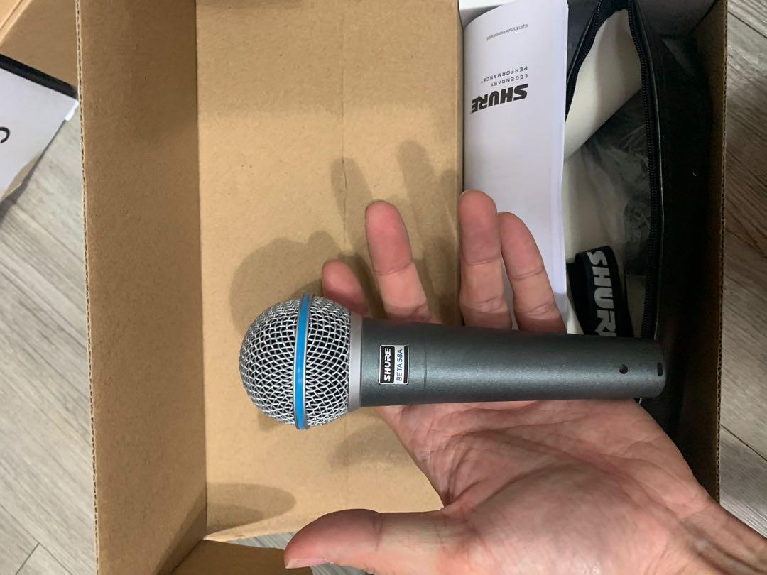 Shure beta 85A microphone, Audio, Microphones on Carousell