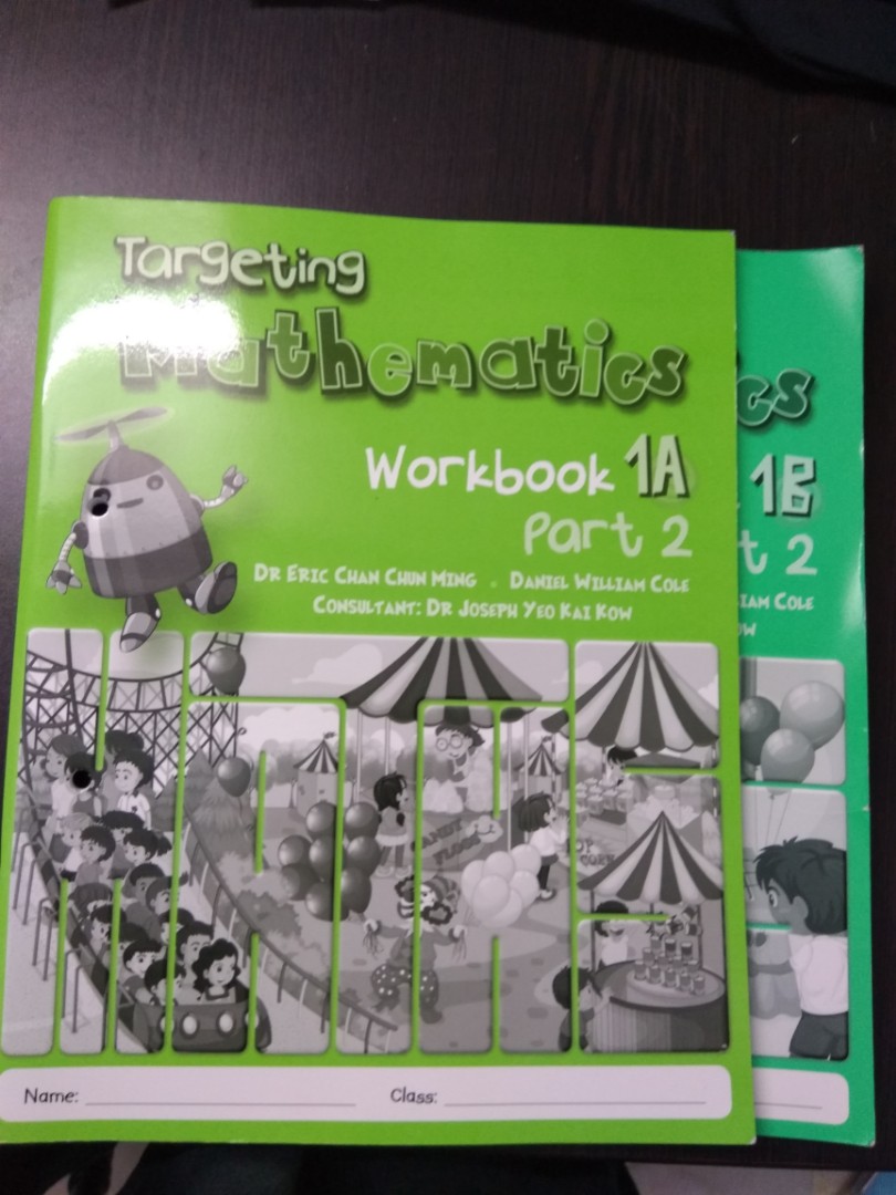 Targeting Mathematics Workbook 1A &1B Part 2, Hobbies & Toys, Books ...