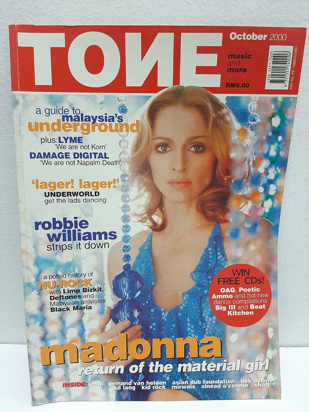 Tone magazine Madonna cover, Hobbies & Toys, Books & Magazines ...