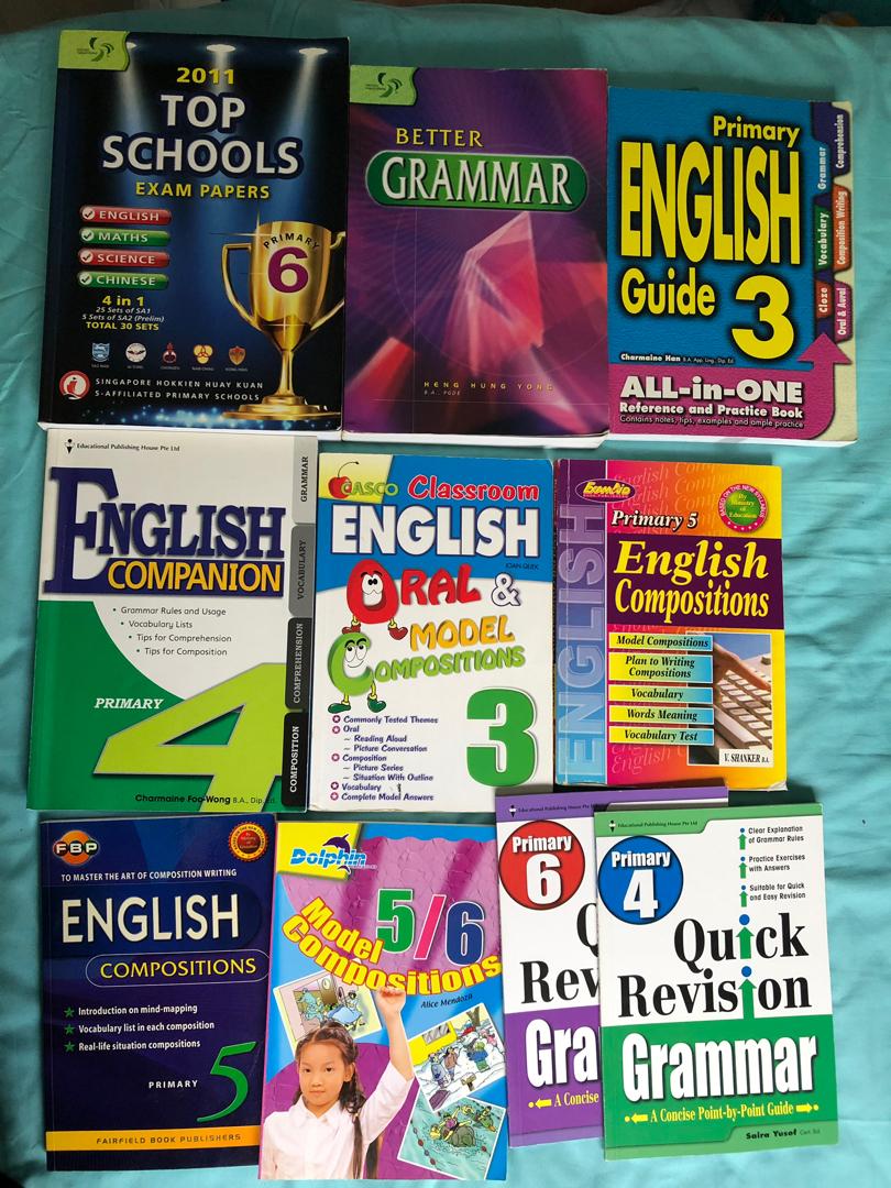 Upper Primary English Oral Books / English Composition Books, Hobbies ...
