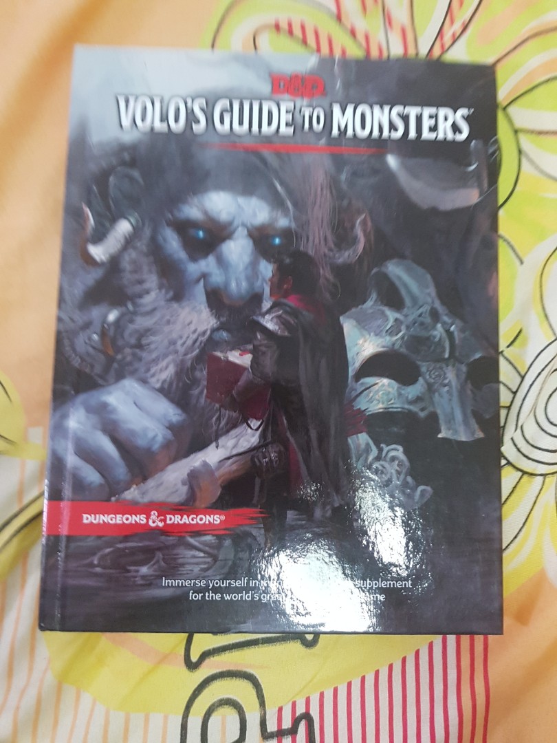 Volo's Guide to Monsters, Hobbies & Toys, Toys & Games on Carousell