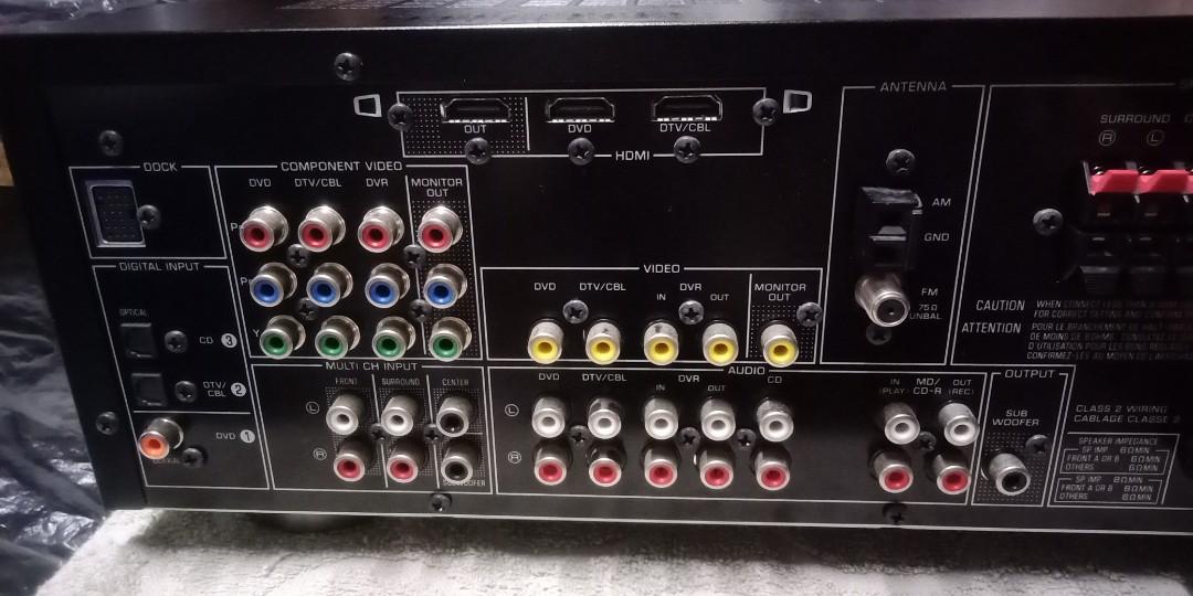 Yamaha RX-V363 5.1 Av Receiver, Audio, Soundbars, Speakers & Amplifiers ...
