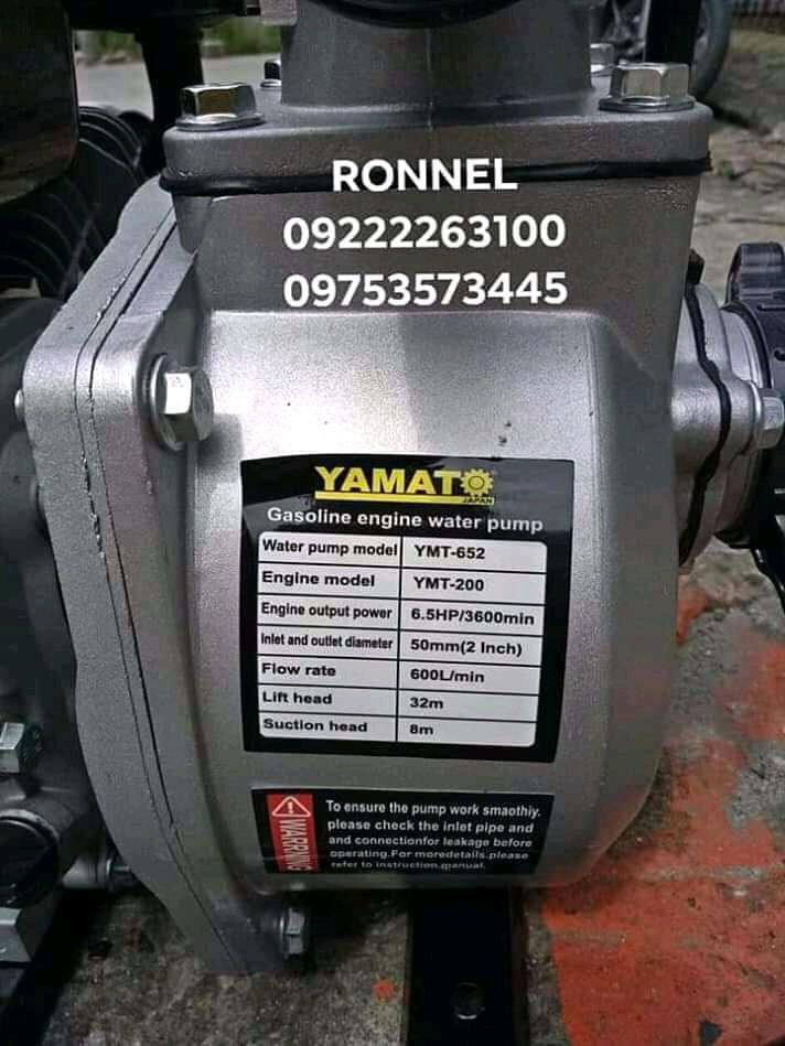 YAMATO 3X3 GASOLINE ENGINE WATER PUMP, Looking For on Carousell