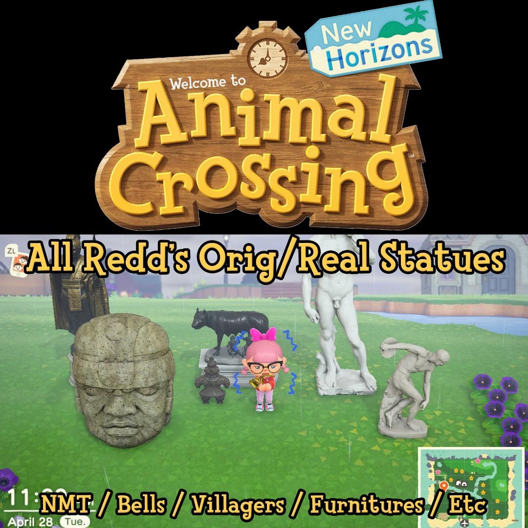 Animal Crossing All Orig/Real Statues, Video Gaming, Video Games ...