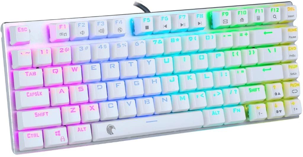 B001 E-Yooso 60 Mechanical Gaming Keyboard for Office and Games, RGB ...