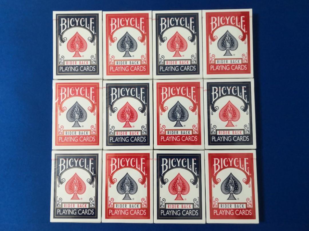 Bicycle Rider Back playing cards, Hobbies & Toys, Toys & Games on Carousell