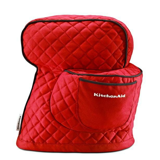 BNIB KitchenAid Fitted Mixer Cover 4.8L Mixer KSMCT1 (Red/Silver/Khaki ...