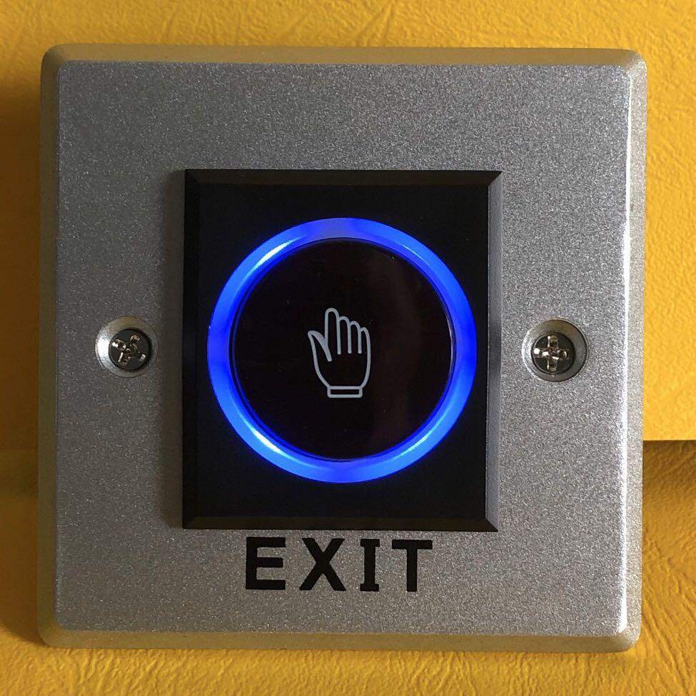 Contactless Push Button Door Release Switch w LED, Everything Else on ...