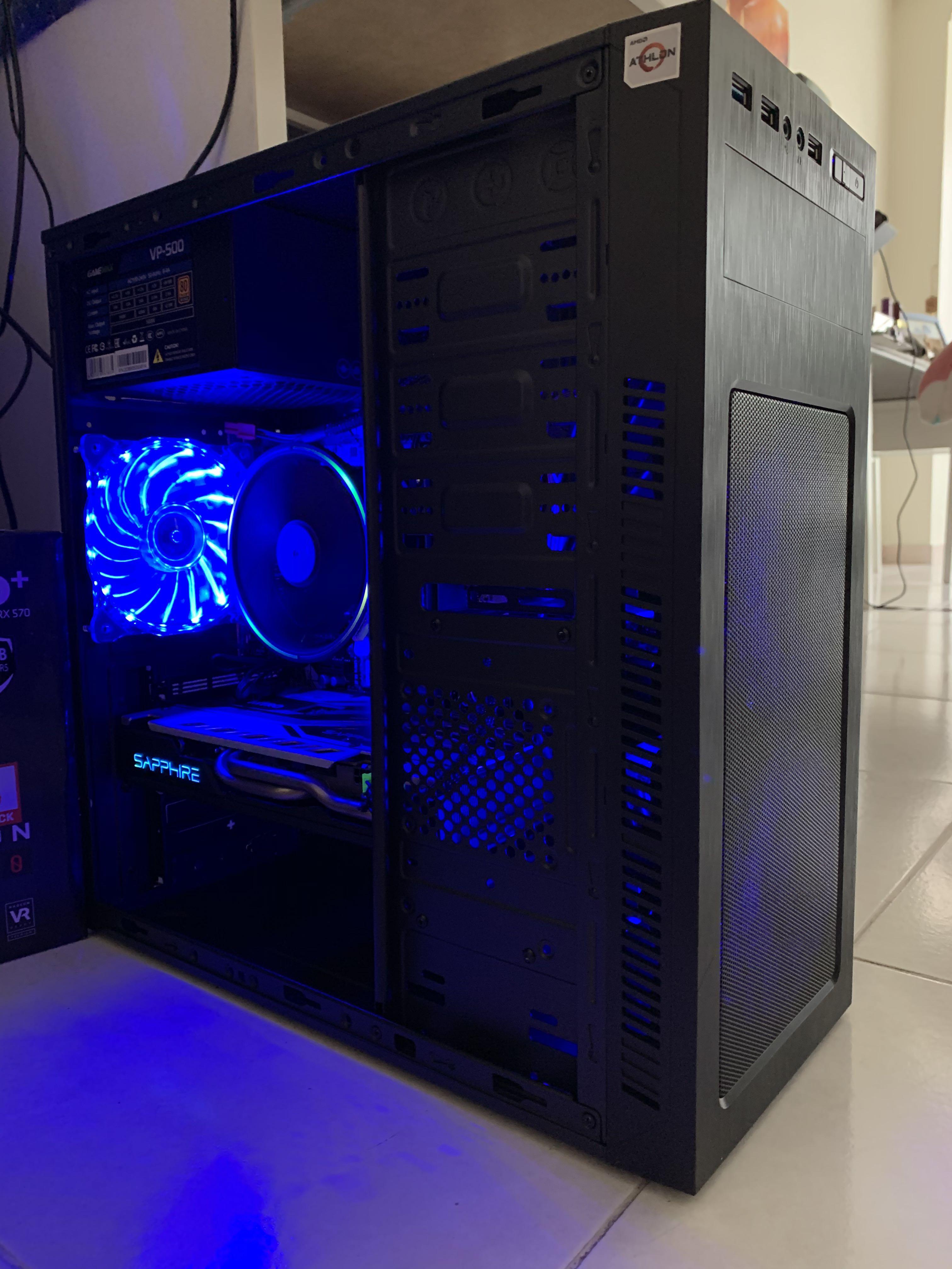 BUDGET CUSTOM GAMING PC SYSTEM RIG VIDEO EDITING FULLY CUSTOMISABLE ...