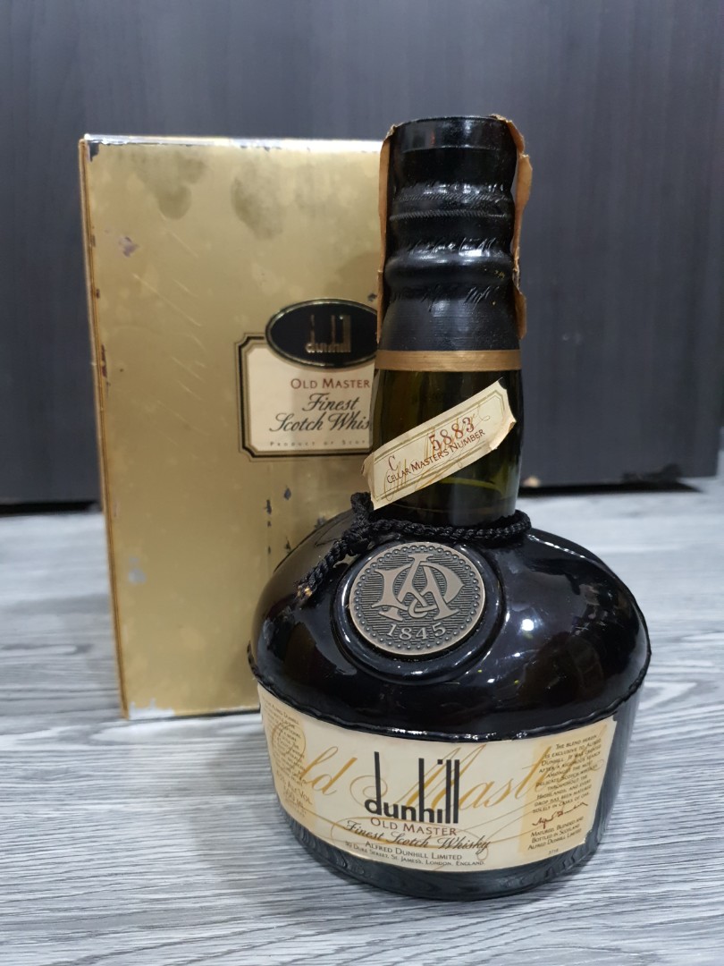 dunhill old master finest scotch whisky 500ml, Food & Drinks, Beverages ...