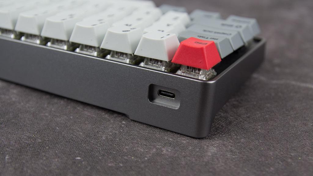 GK64 Hot Swappable Aluminium Case Mechanical Keyboard, Gateron Red ...