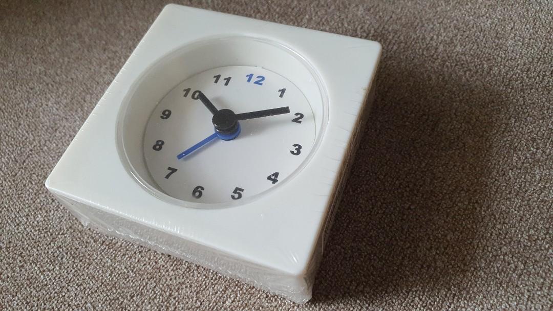 #CarousellBelanja IKEA Small Alarm Clock, Furniture & Home Living, Home ...