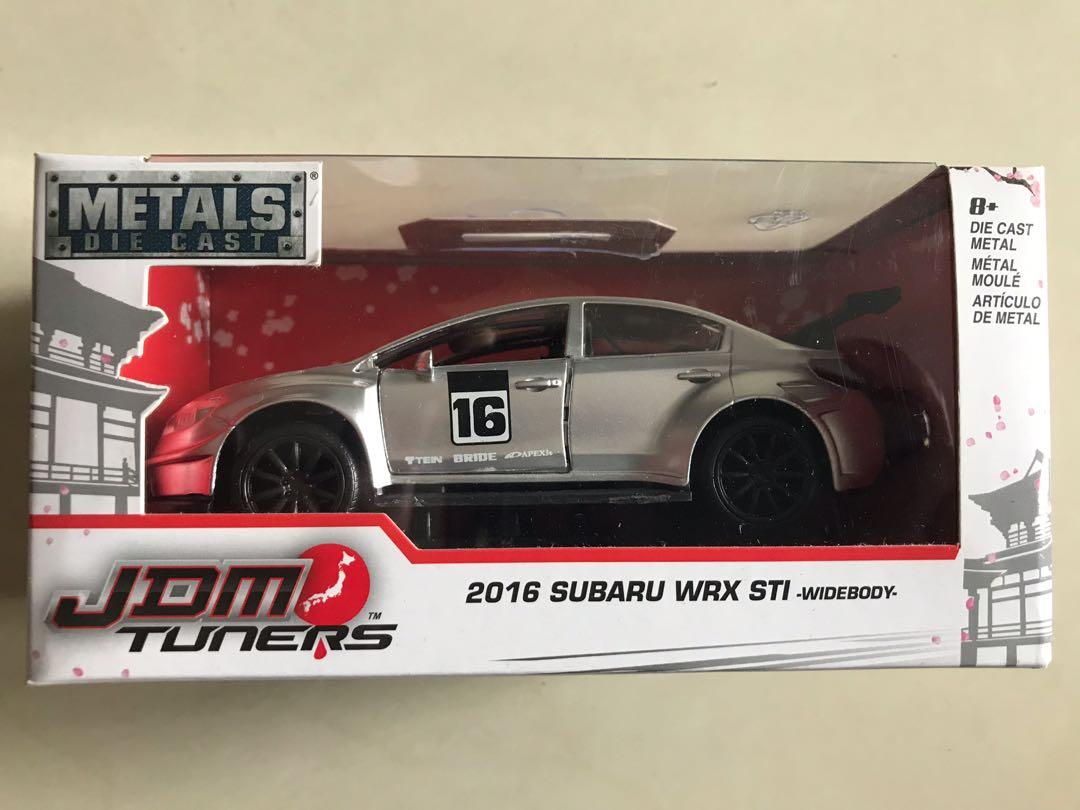 Jada Toys 1/32 JDM Tuners 2016 Subaru WRX STI -Widebody - Metals ...