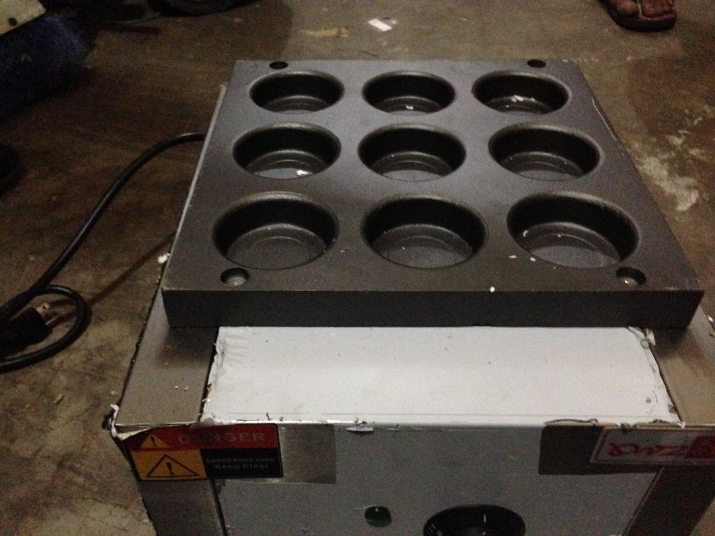 Japanese Cake Maker 9 Holes Teflon Coated (Gas / Electric) Brand New ...