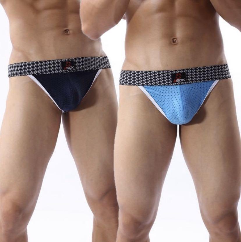 Jjsox Men Thong Underwear Navy Blue Mens Fashion Bottoms New