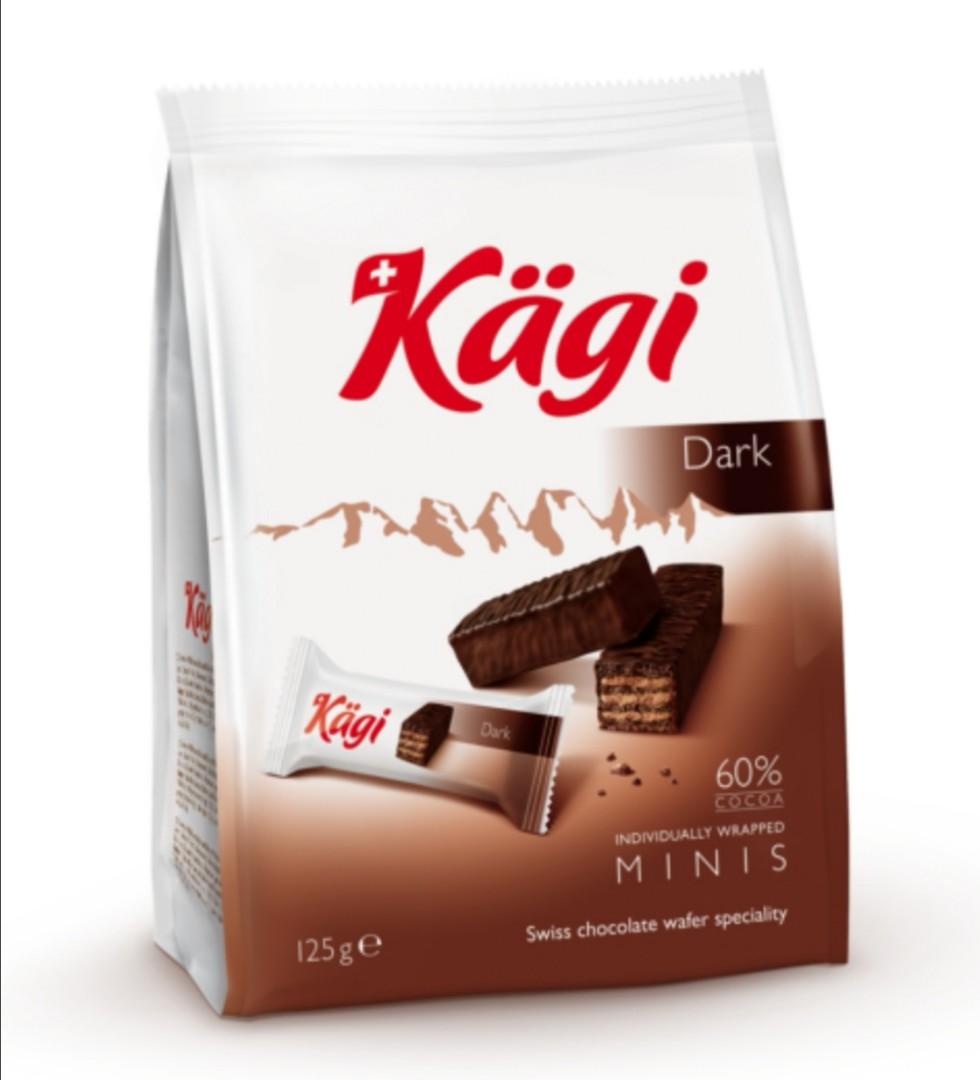 Kagi Swiss Chocolate Wafer (125g), Food & Drinks, Packaged & Instant ...