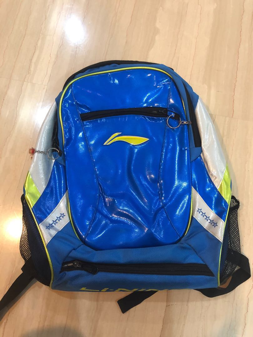 Li Ning backpack, Men's Fashion, Bags & Wallets, Backpacks on Carousell