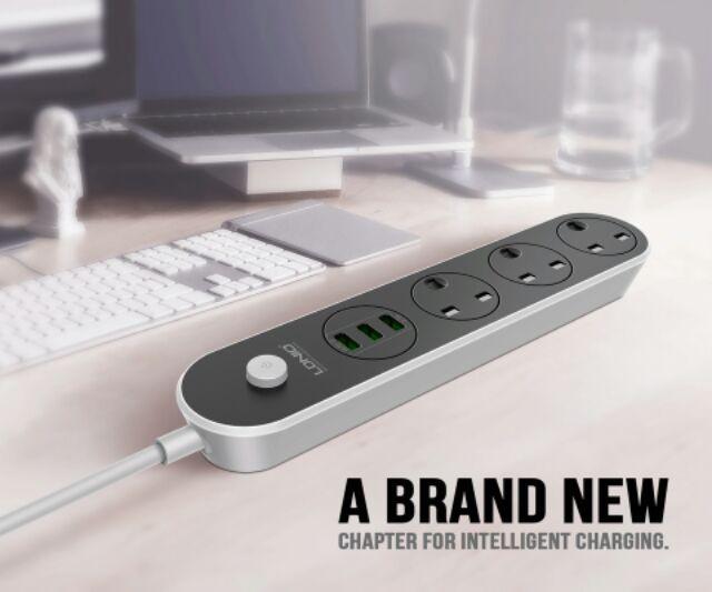 LONIO ANTI-STATIC 3 USB PORTS 3 POWER SOCKET, TV & Home Appliances ...