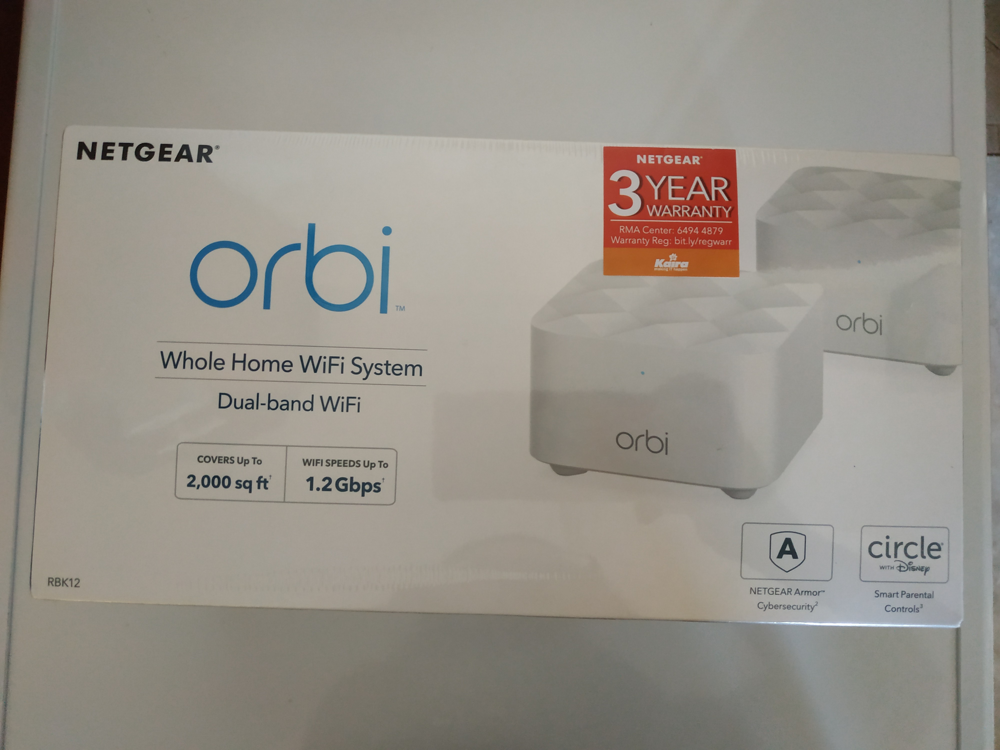 NETGEAR ORBI Rbk12, Computers & Tech, Parts & Accessories, Networking ...