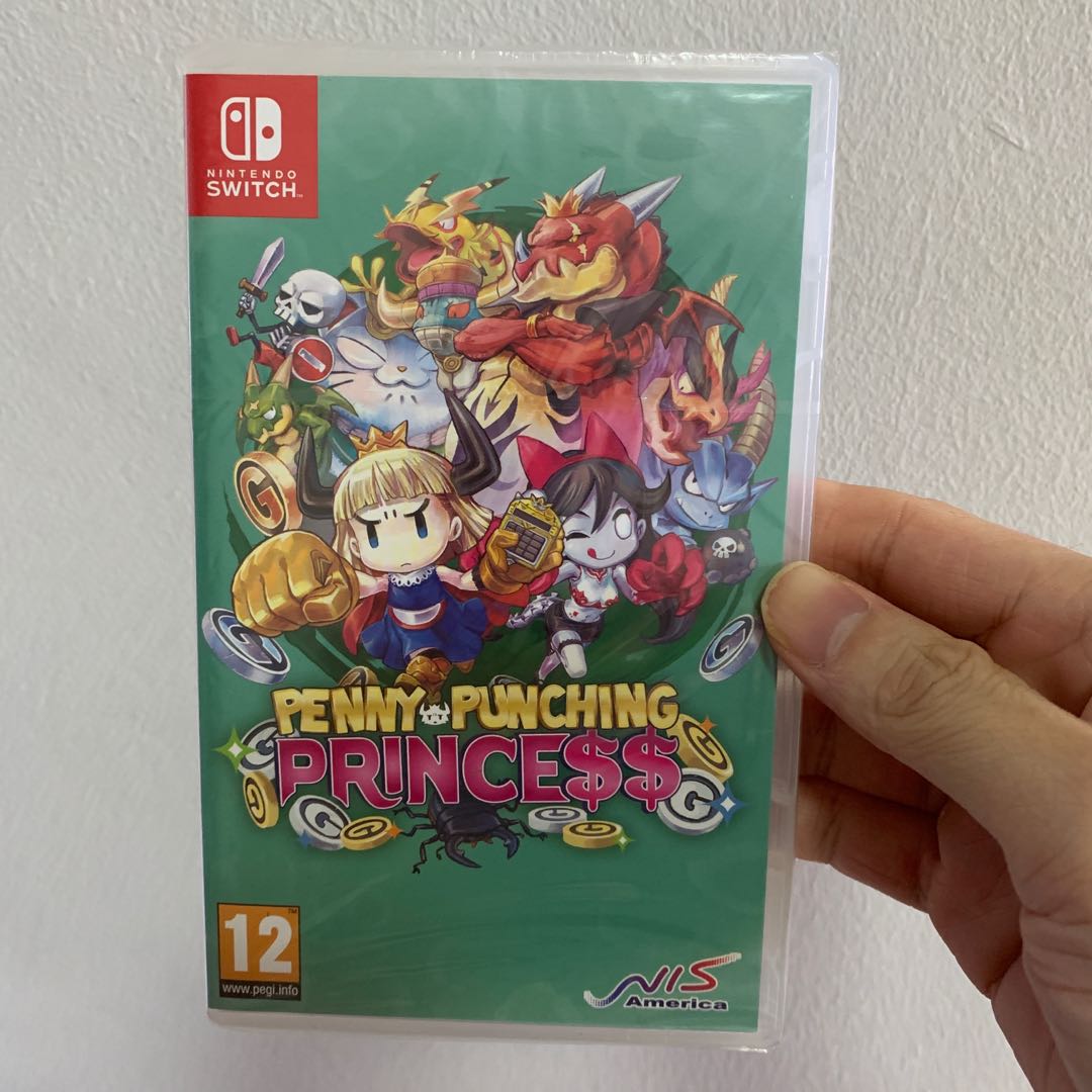 Nintendo switch penny punching princess, Video Gaming, Video Games ...