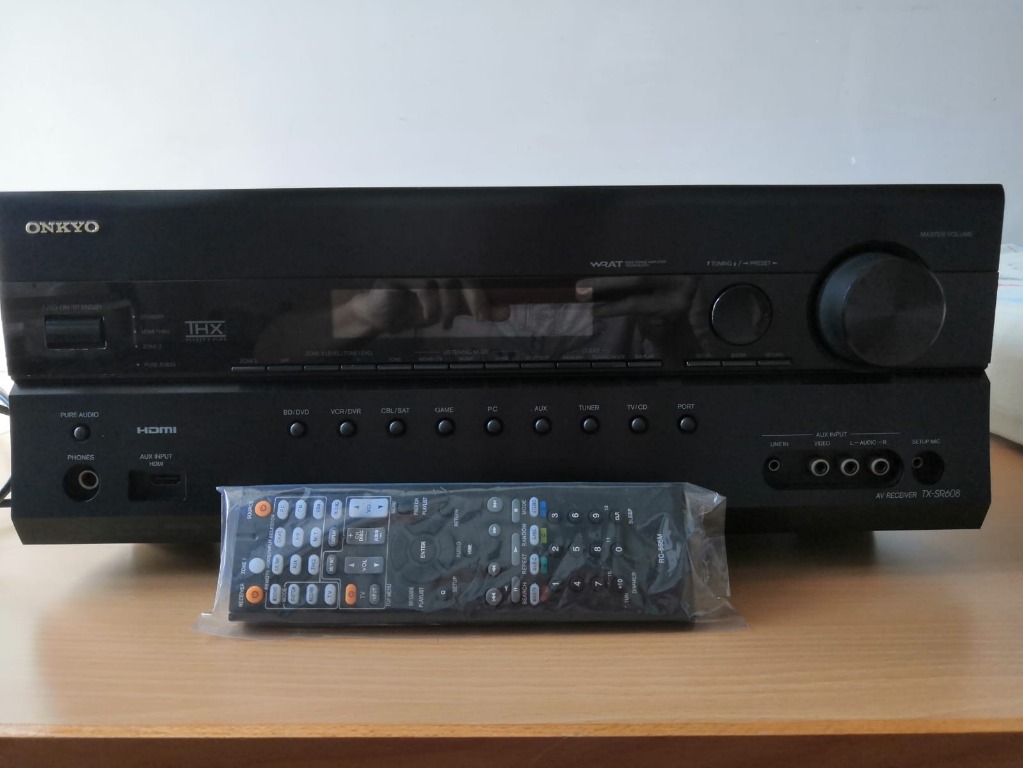 Onkyo TX-SR608 AV Receiver, 音響器材, 可攜式音響設備 - Carousell