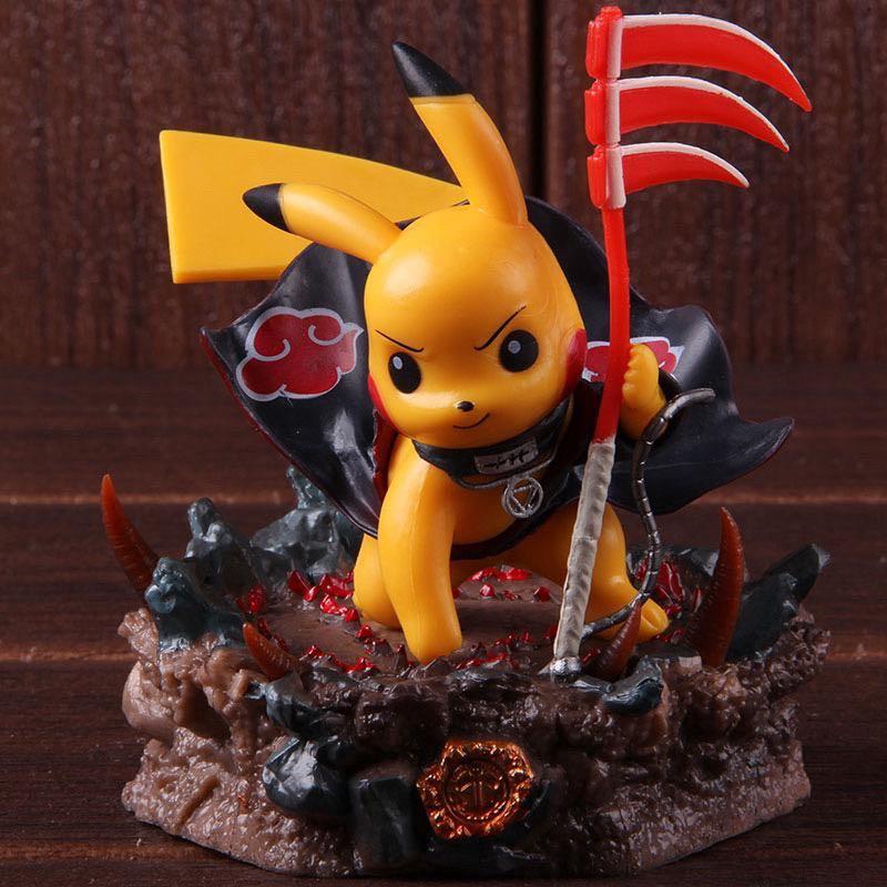 Pikachu x Sasuke Pikachu x hidan, Hobbies & Toys, Collectibles ...