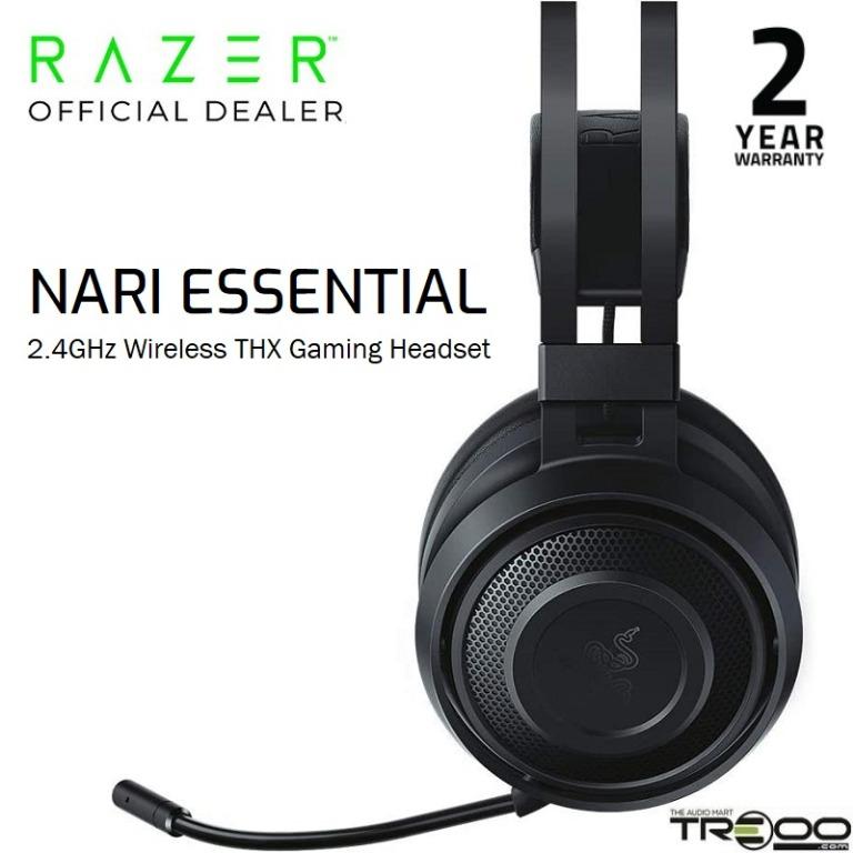 [Discontinued] Razer Nari Essential Wireless 2.4GHz THX-Certified Over ...