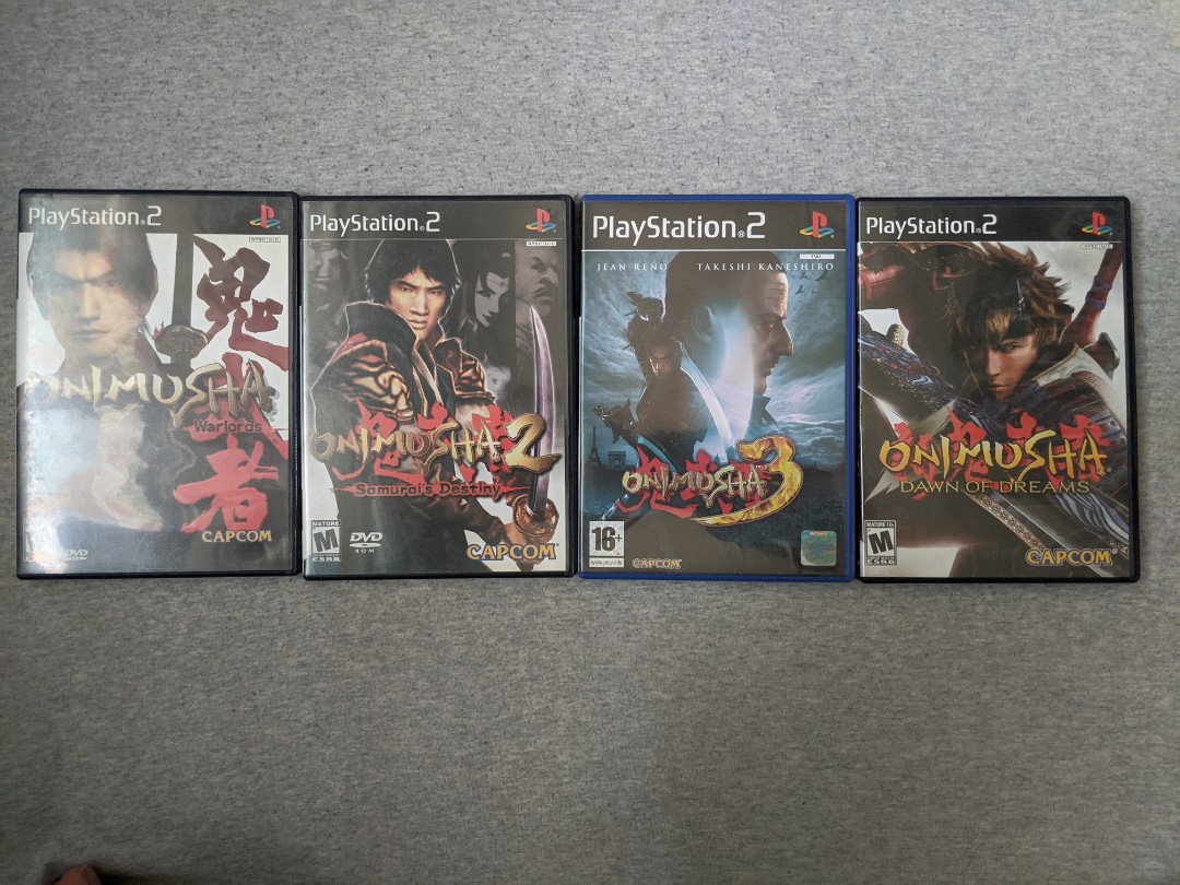 PS2 Onimusha Series, Video Gaming, Video Games, PlayStation on Carousell