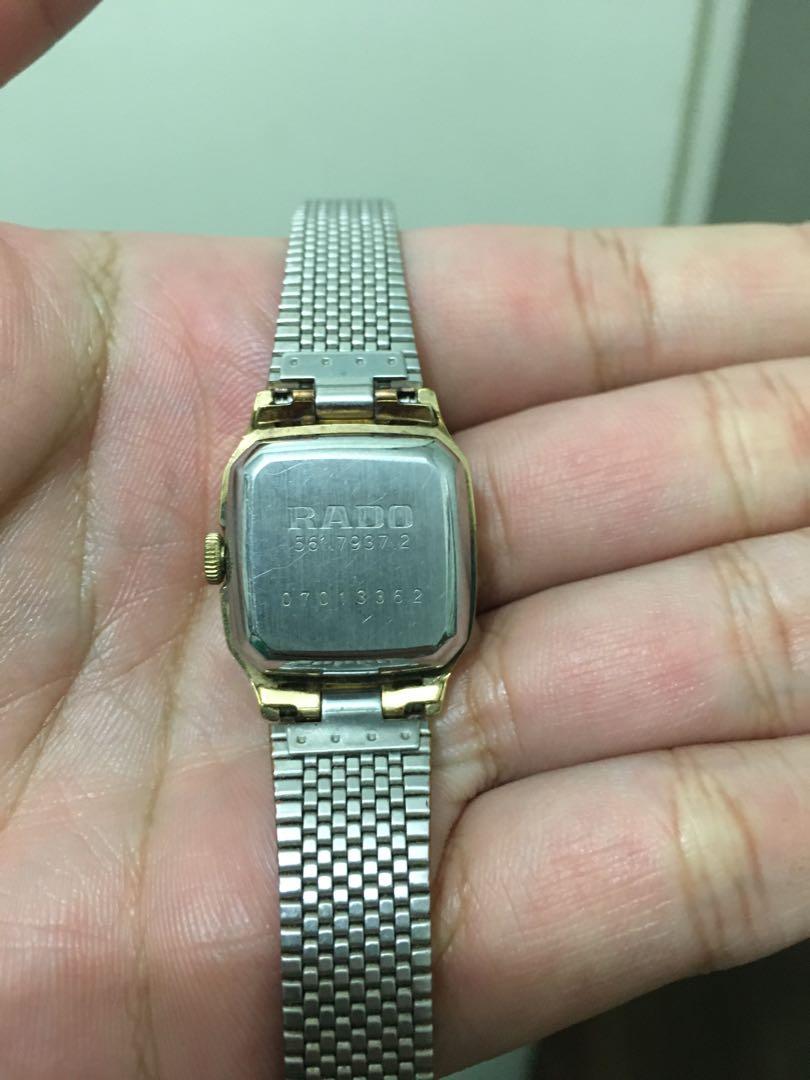 Rado Vintage Gold Watch, Women's Fashion, Watches & Accessories ...