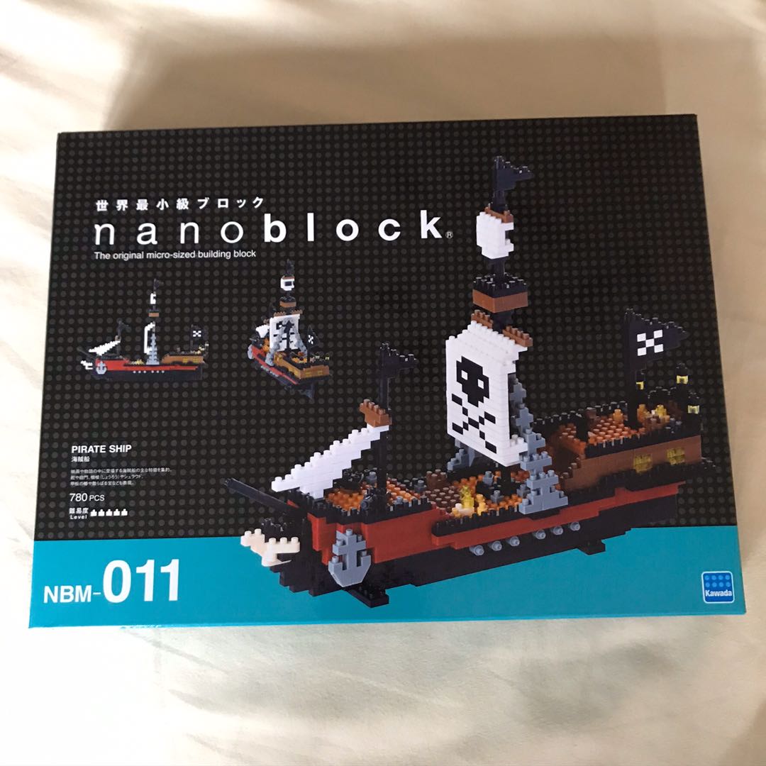 Rare Nanoblock Pirate Ship, Hobbies & Toys, Toys & Games on Carousell