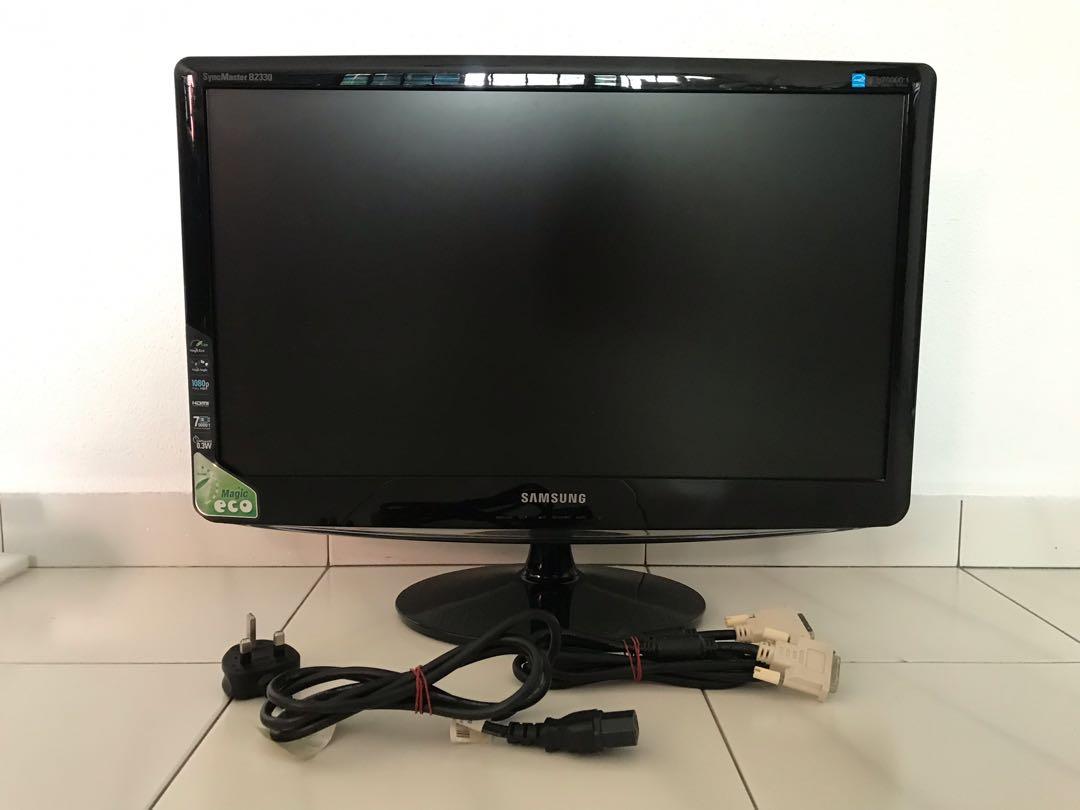 Samsung 23 Inch Monitor, Computers & Tech, Parts & Accessories, Monitor ...