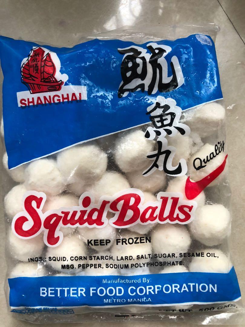 Shanghai Brand:Squidball, Orlian, Chickenball, Fishball, Food & Drinks ...