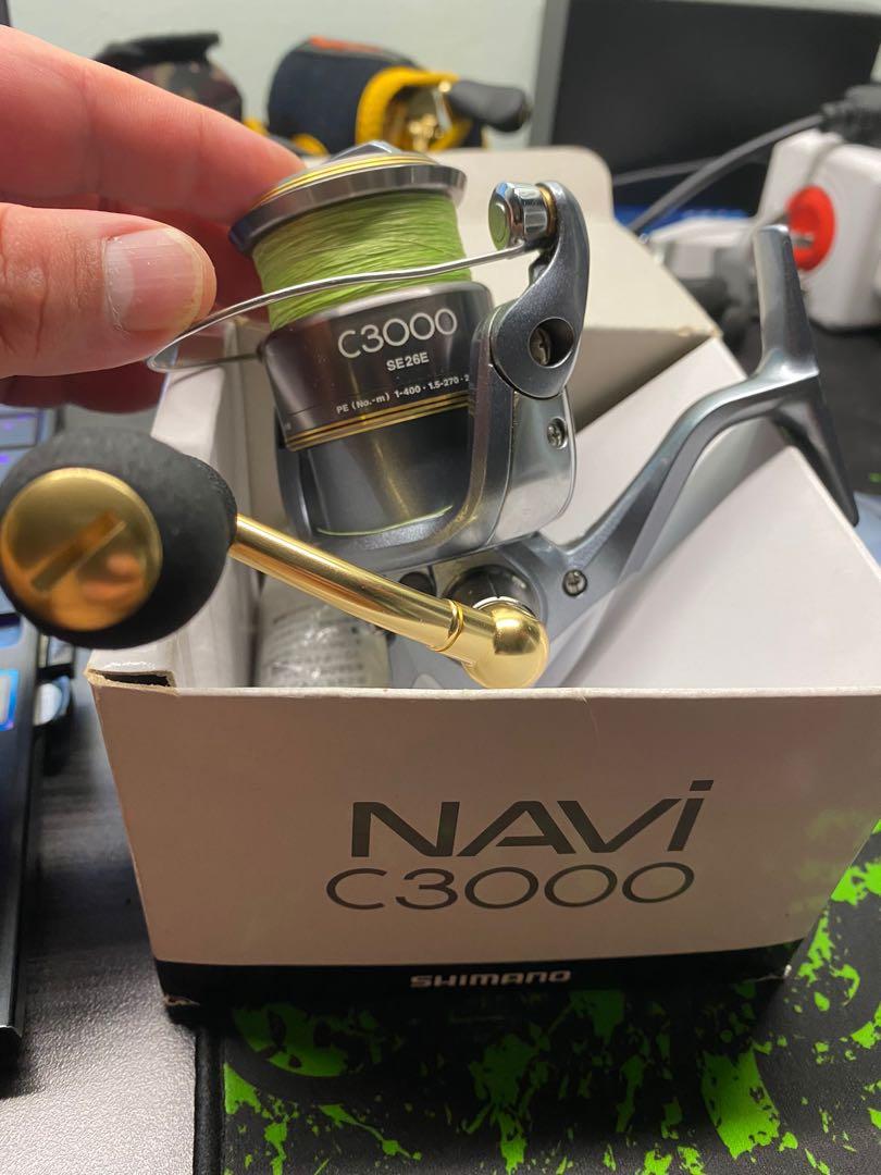 Shimano Navi C3000 Fishing Reel Spinning tag daiwa abu garcia penn lures jigging, Everything ...