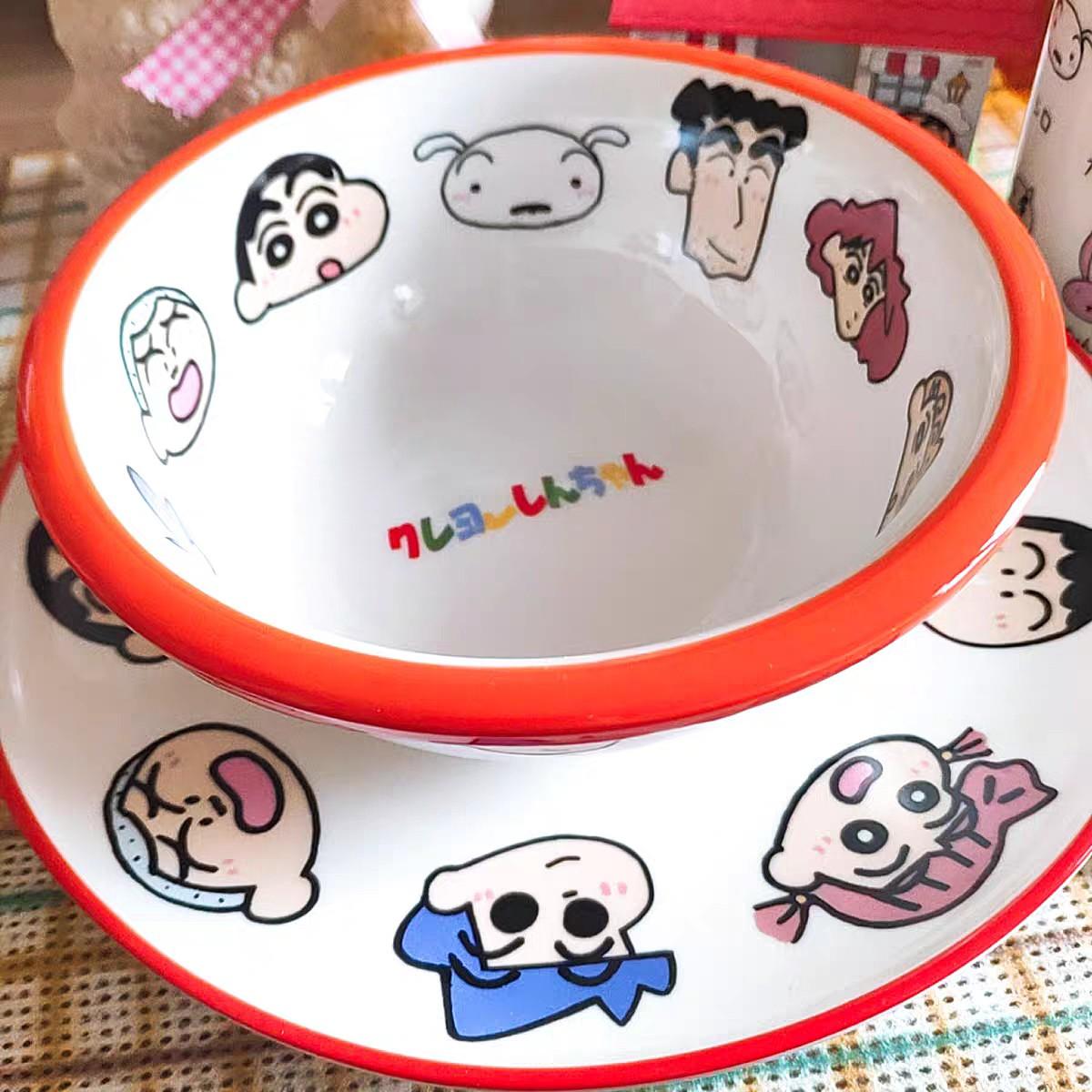 Shin Chan Plate, Furniture & Home Living, Kitchenware & Tableware ...