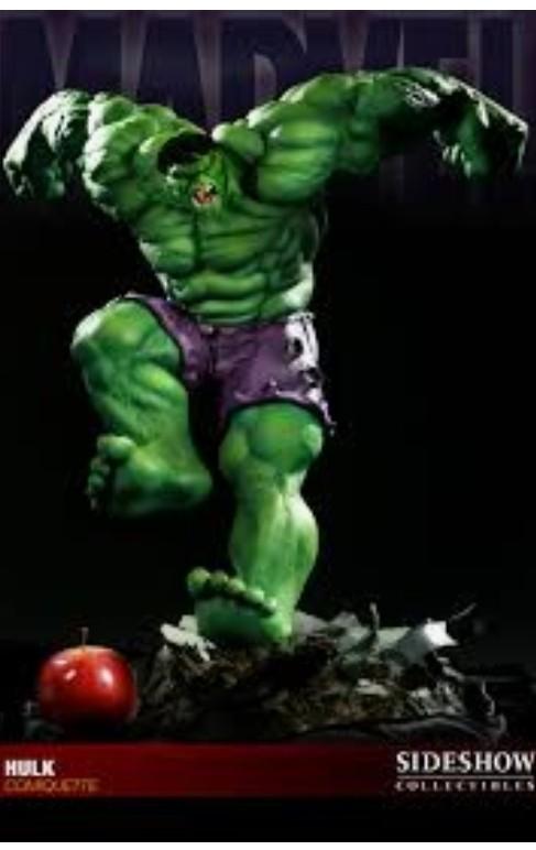 Sideshow Incredible Hulk Comiquette Statue, Hobbies & Toys, Toys ...