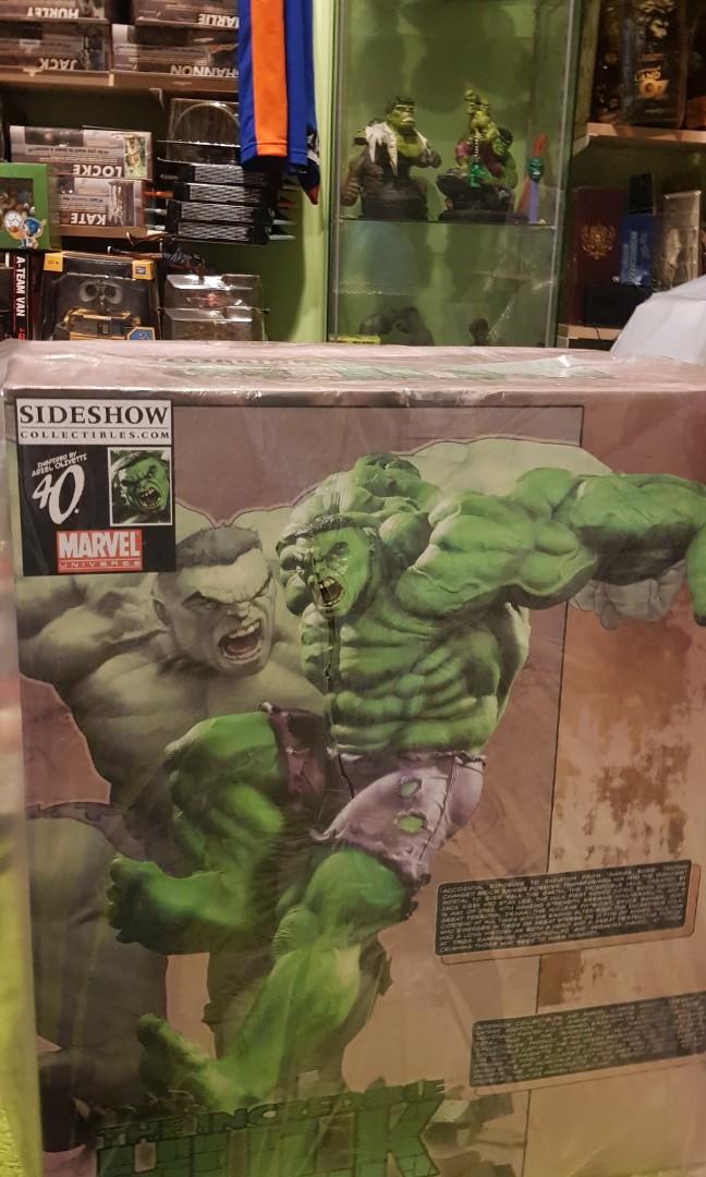 Sideshow Incredible Hulk Comiquette Statue, Hobbies & Toys, Toys ...
