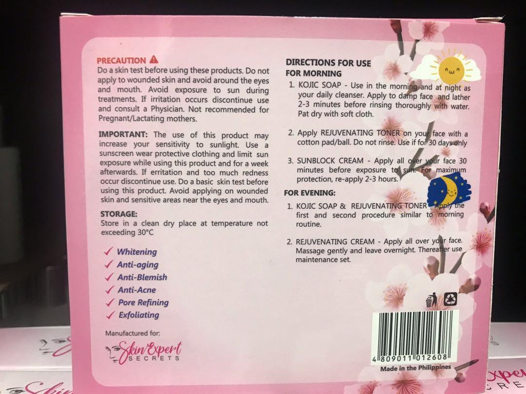 skin expert secrets rejuvenating set wholesale and retail, Beauty ...