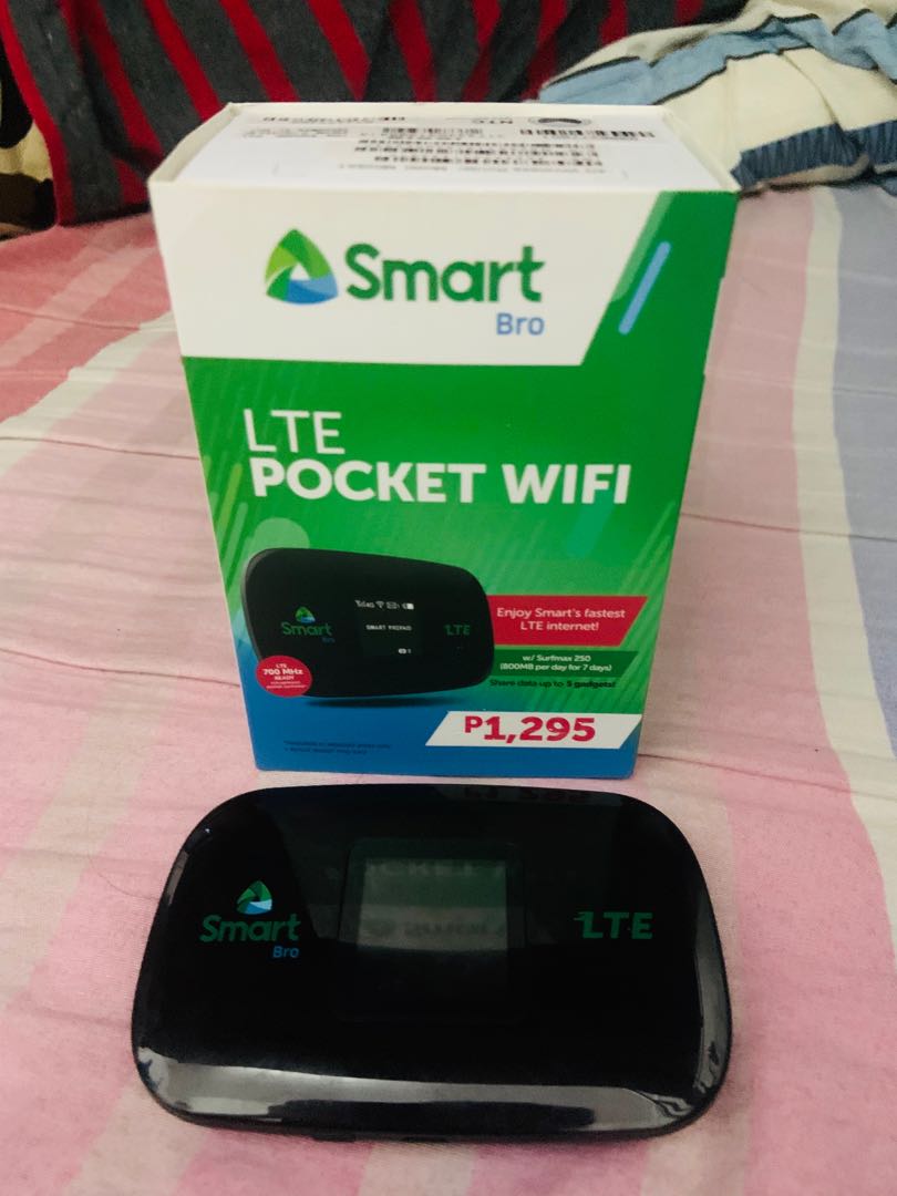 Smartbro pocket wifi 4g lte, TV & Home Appliances, TV & Entertainment ...