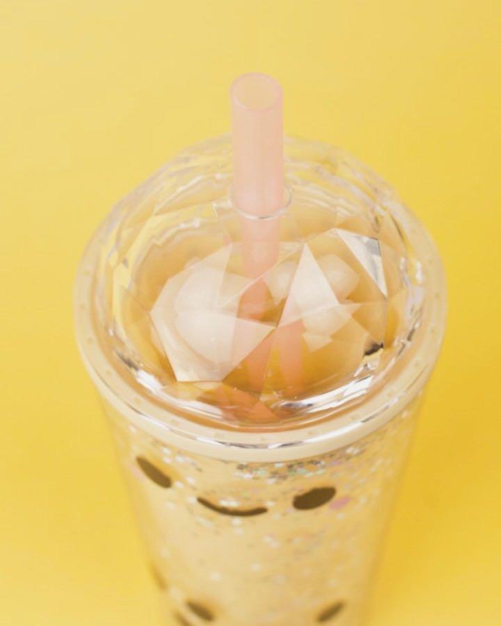 Smoko Pearl Boba Tea Tumbler with Straw, Furniture & Home Living ...