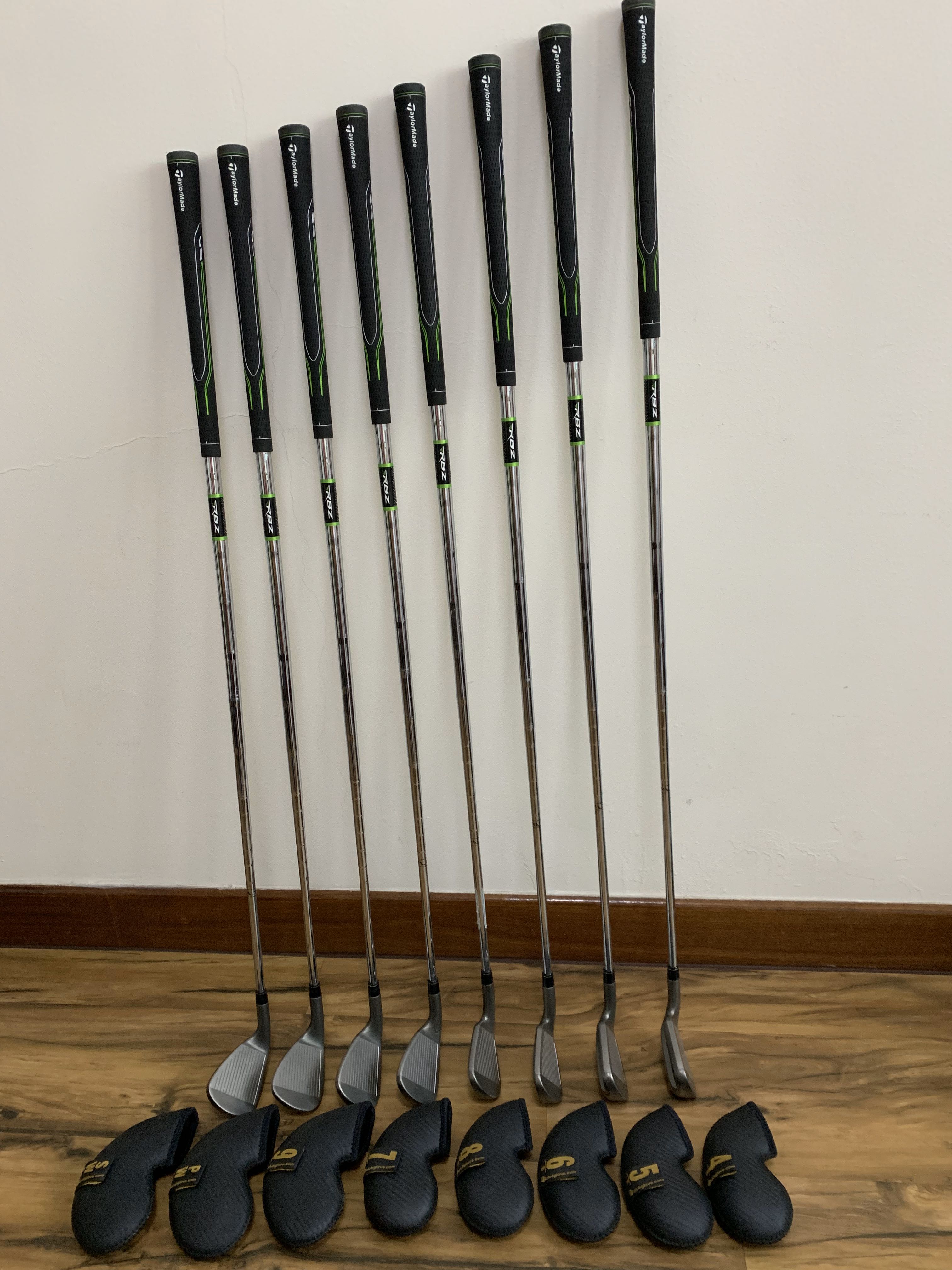 Taylor Made RBZ Irons 4 - AW (S Flex), Sports Equipment, Sports & Games ...