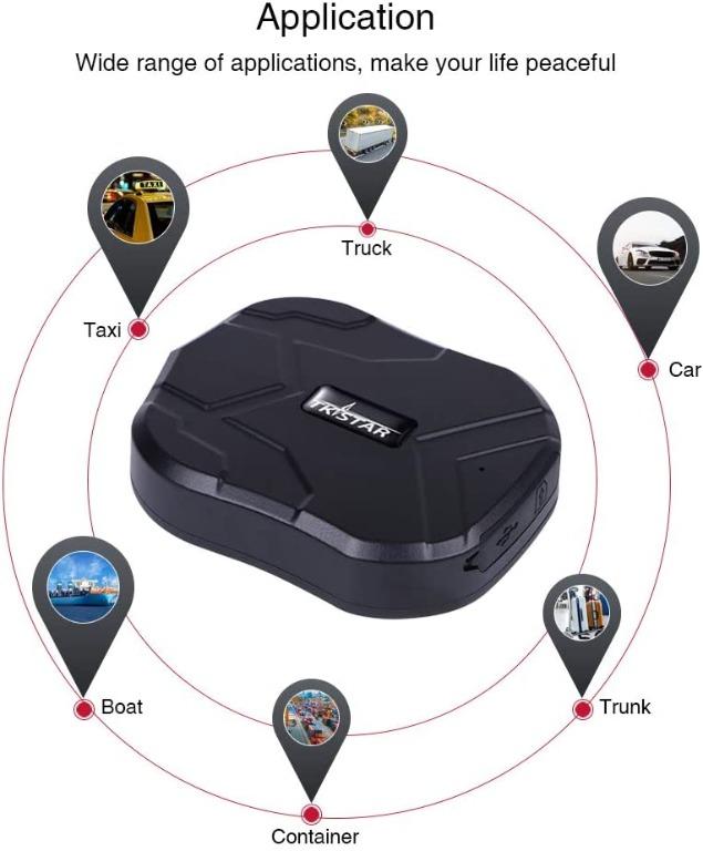 TKSTAR Mini Waterproof Tracking Device with Powerful Magnet Long ...